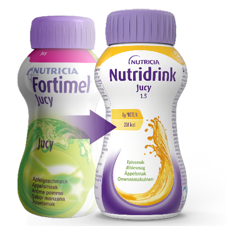 Nutridrink Jucy (tidigare Fortimel Jucy) - Nutricia.se